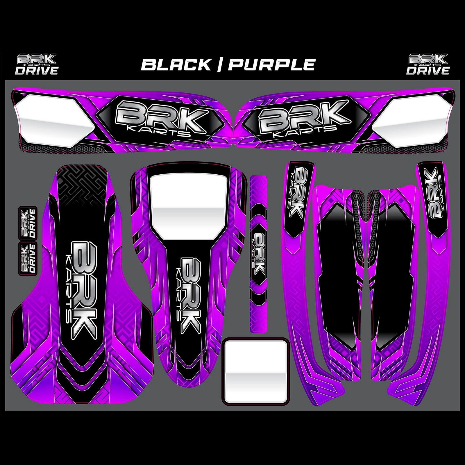 Drive Sticker Kit (Black)